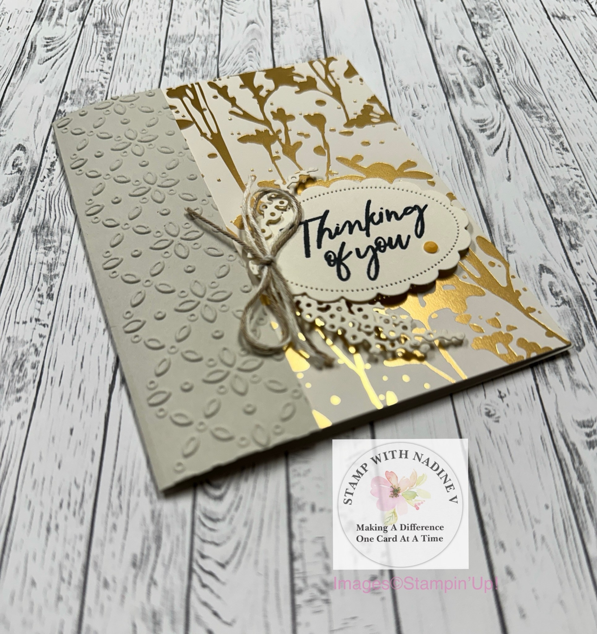 Stamp With Nadine V – Making a Difference One Card at a Time